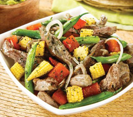 Fajitas campiranas