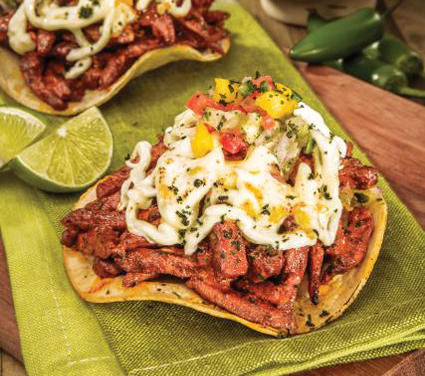 Volcán de carne al pastor - Cocina VitalCocina Vital