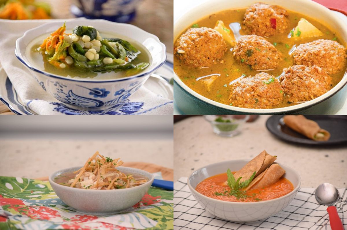 4 fáciles y deliciosas recetas de sopas para tu menú semanal