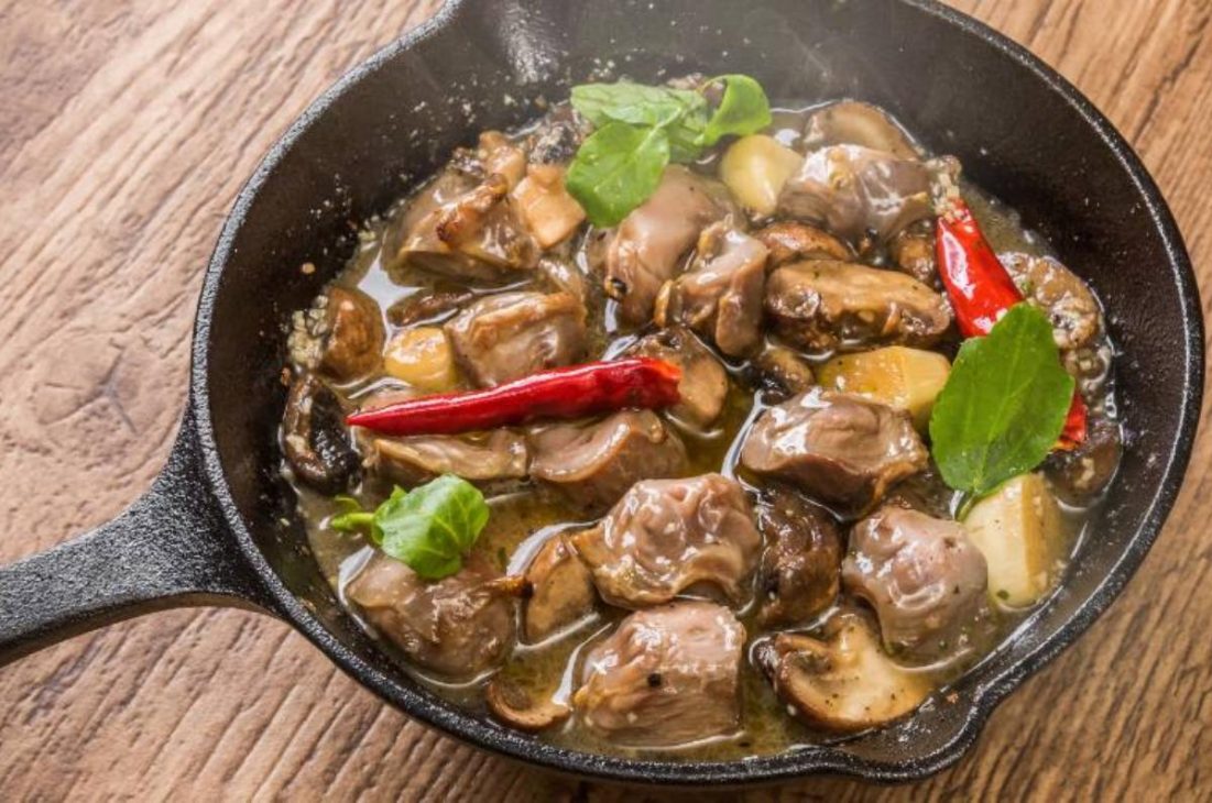 como-cocer-mollejas-de-pollo