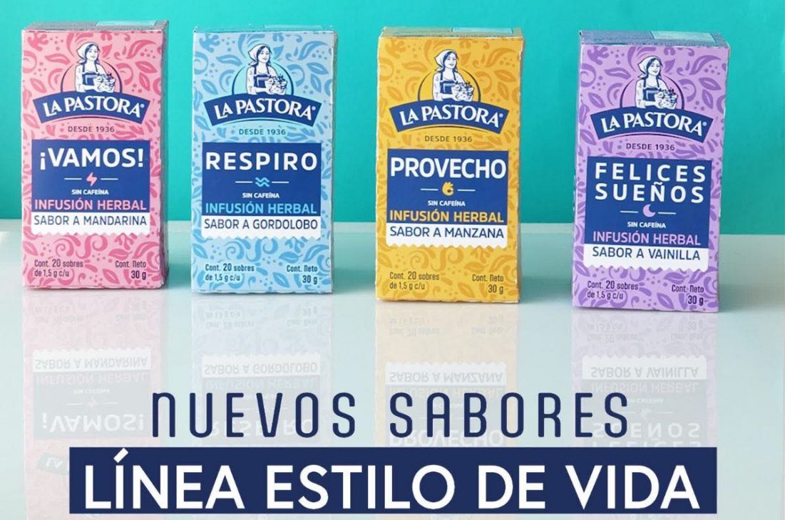 Té La Pastora, nuevos sabores, línea estilo de vida