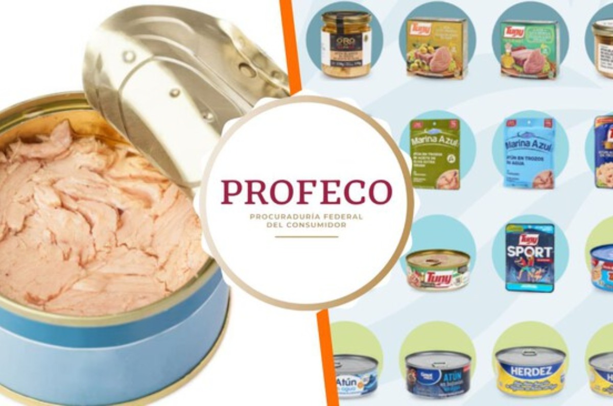 Profeco revela las mejores marcas de atún en lata 100% pescado y sin ...